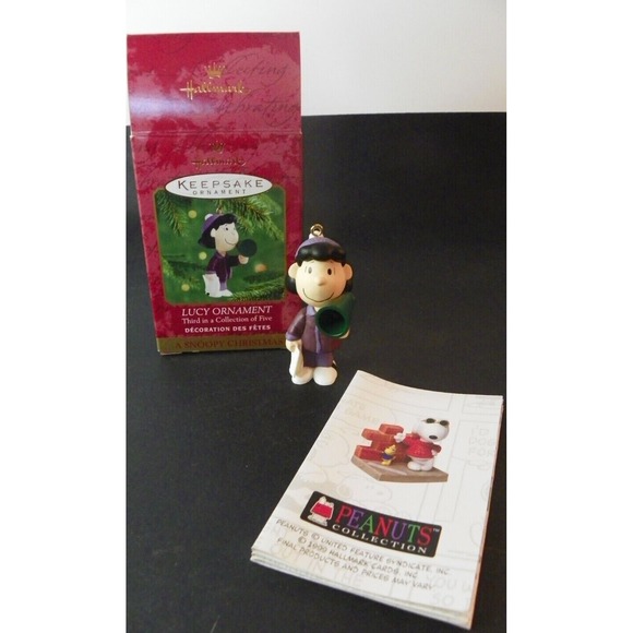 Hallmark | Holiday | Lucy Ornament A Snoopy Christmas Series New ...